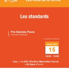 Les standards | Les Conférences